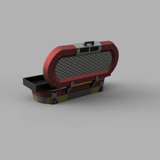 Download STL file Borderlands Style Loot Box • 3D printing template ・ Cults