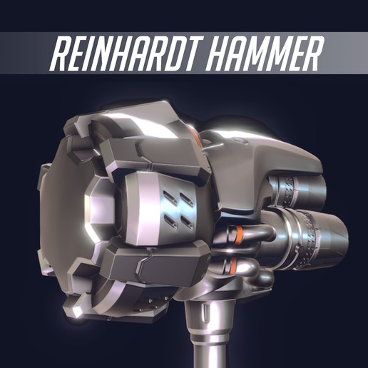 Download 3D printer designs Reinhardt Hammer ・ Cults