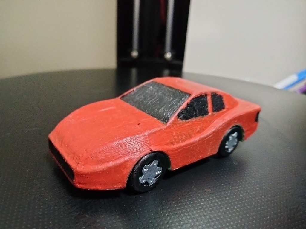 Free STL file Printarossa: 3D Printed Outrun Car・3D print design to ...