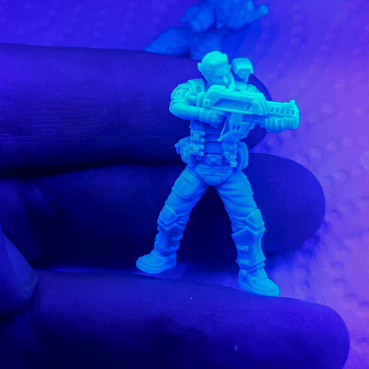 3D file HUMAN SPACE MARINE OJI ALKASID ACTIVE・3D print model to ...