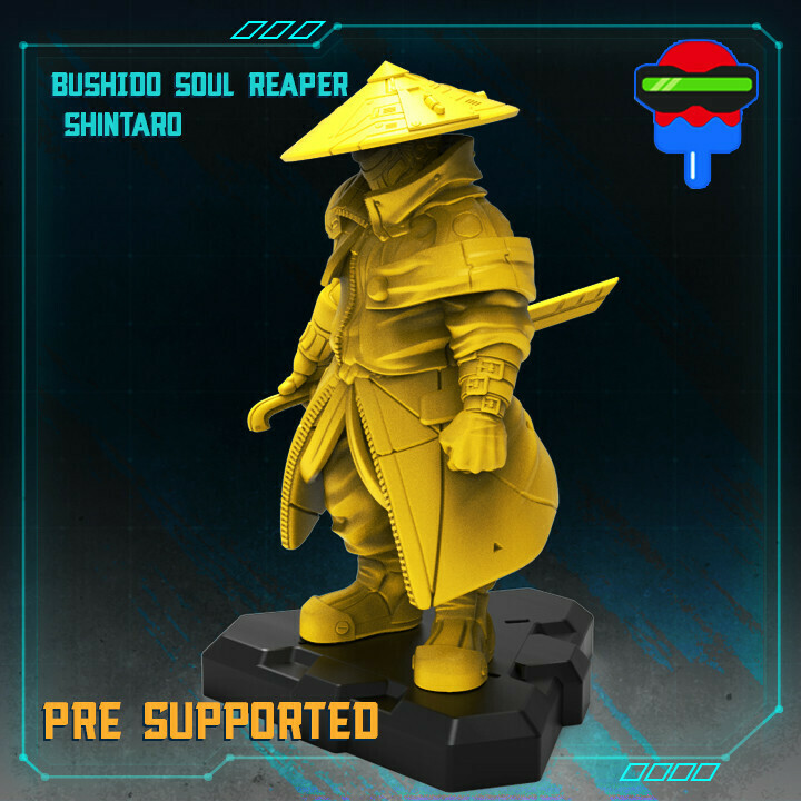 STL file BUSHIDO SOUL REAPER SHINTARO・3D printer design to download・Cults