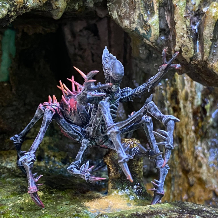 3D-Datei ALIEN WORST NIGHTMARE・Modell für 3D-Drucker zum Herunterladen ...