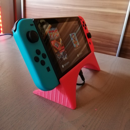 Download STL file Nintendo Switch Holder • 3D printing design ・ Cults