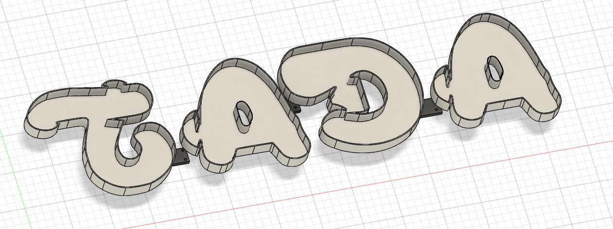 Descargar archivo STL gratis TADA LED • Objeto para imprimir en 3D ・ Cults