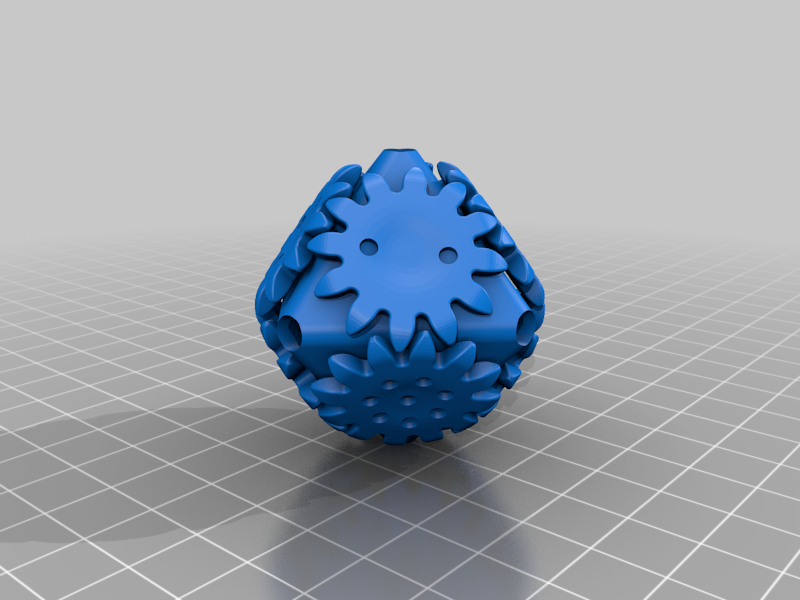 Free 3D file Geartech D8, version 3.0 🎲・Template to download and 3D ...