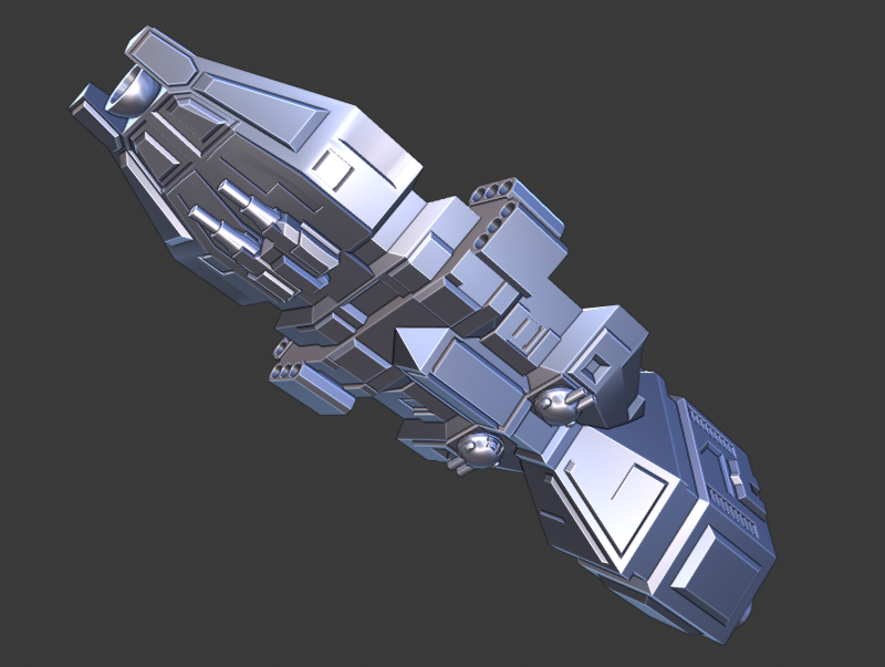 Free STL file Full Thrust Starship Miniature・3D printer design to ...