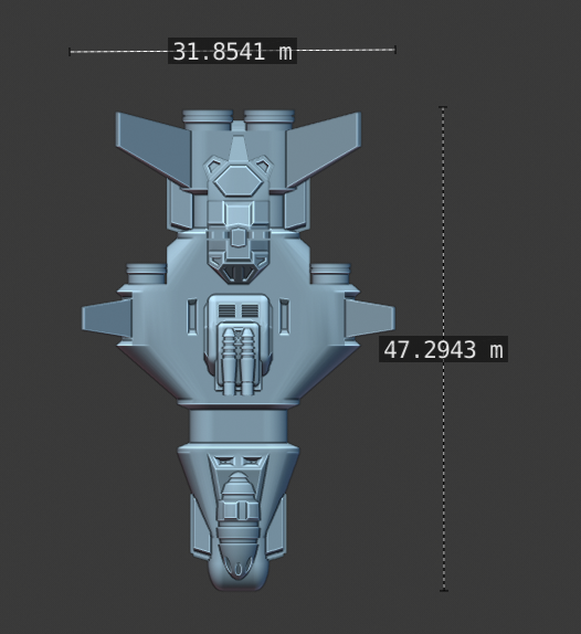 Free STL file Full Thrust Starship Miniature・3D printer design to ...