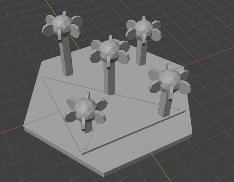Free STL file Mine Pattern Counter 🎲・3D print object to download・Cults