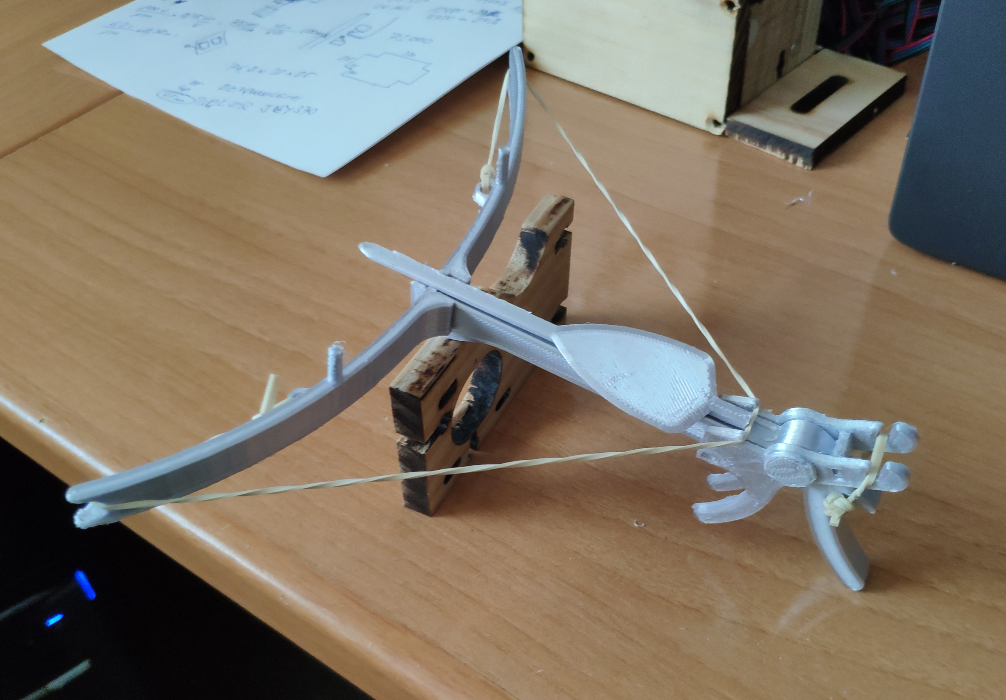 3D printable Mini Crossbow • made with Custom・Cults