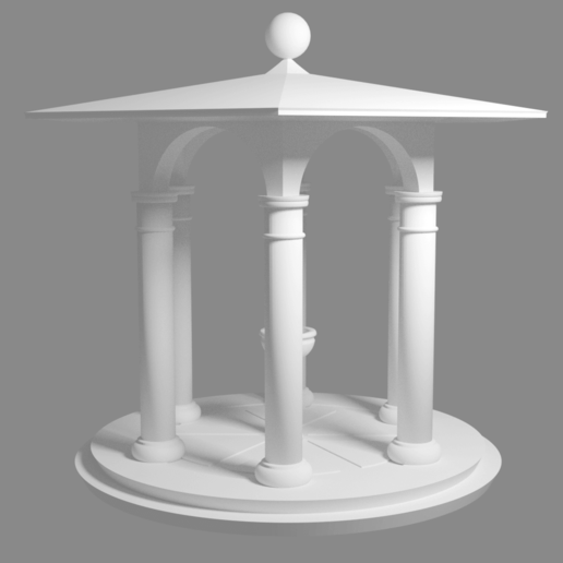 Download 3D printing templates Fountain ・ Cults