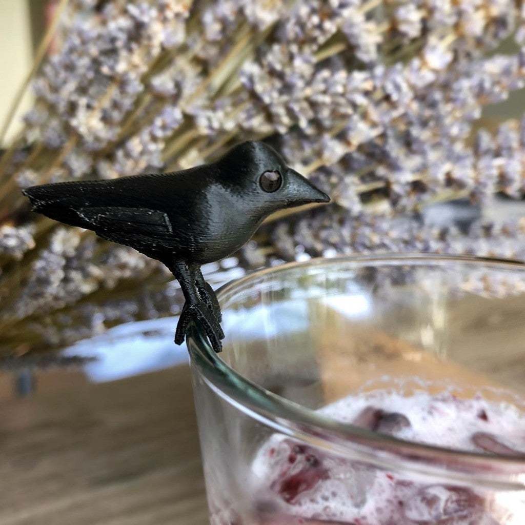 Free STL file Crow friend for your cup・3D printing idea to download・Cults