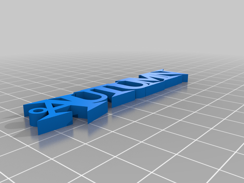 Free 3D file Autumn Keychain・3D printing design to download・Cults