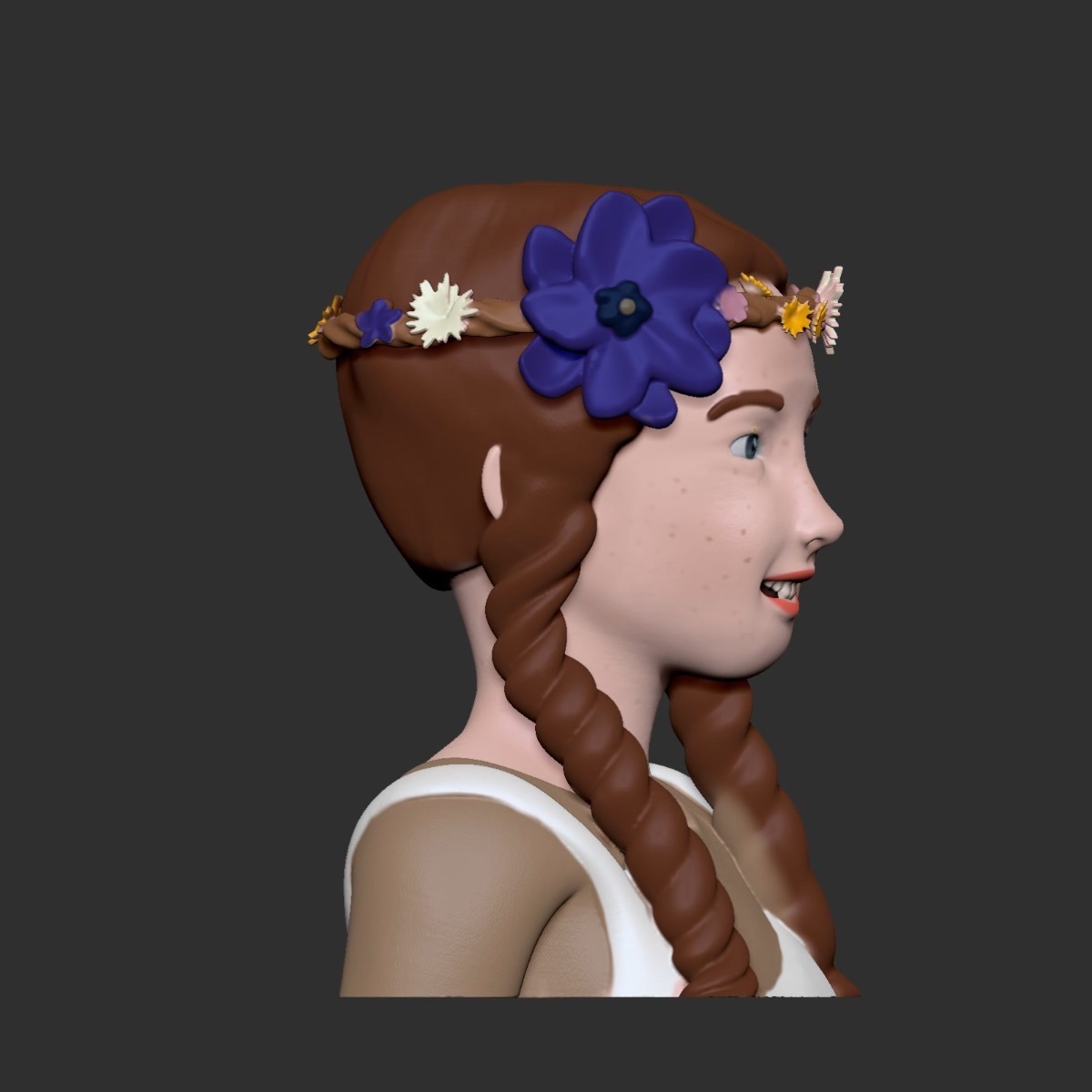 Free STL file Anne with an e 3d model 👤・3D printing design to download ...