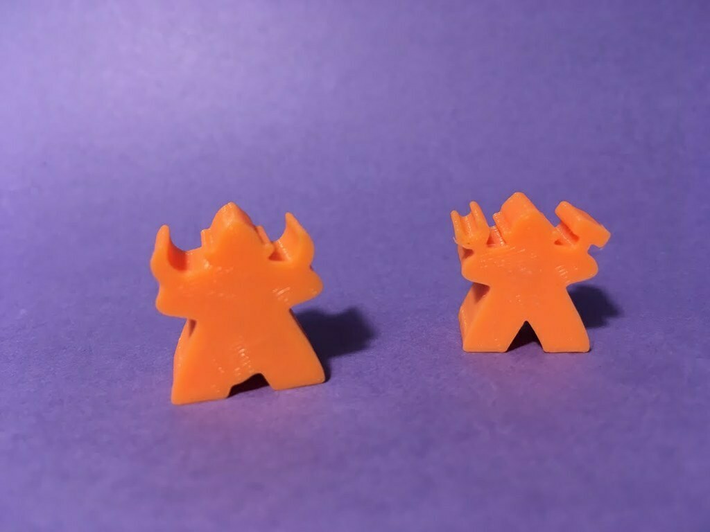 Free 3D file Goblin Tower meeples・3D printer model to download・Cults