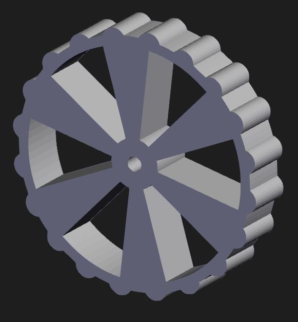 Free STL file 3d printable DC motor wheel・3D printing idea to download ...