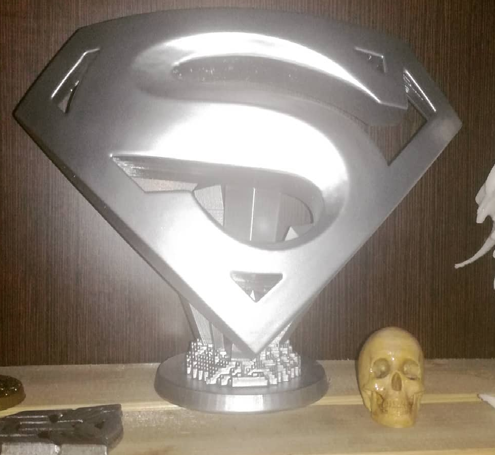 STL file Superman Logo・3D print design to download・Cults