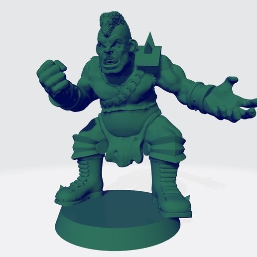 Download STL file Ogre Version 2 for BB- Ogre human team • Template to ...