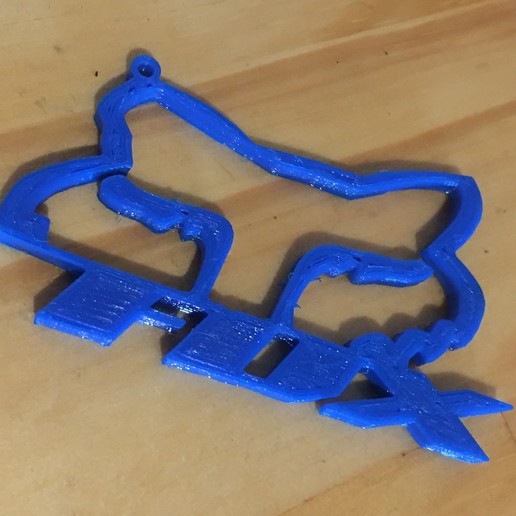 Download 3D printing files Fox racing logo ・ Cults