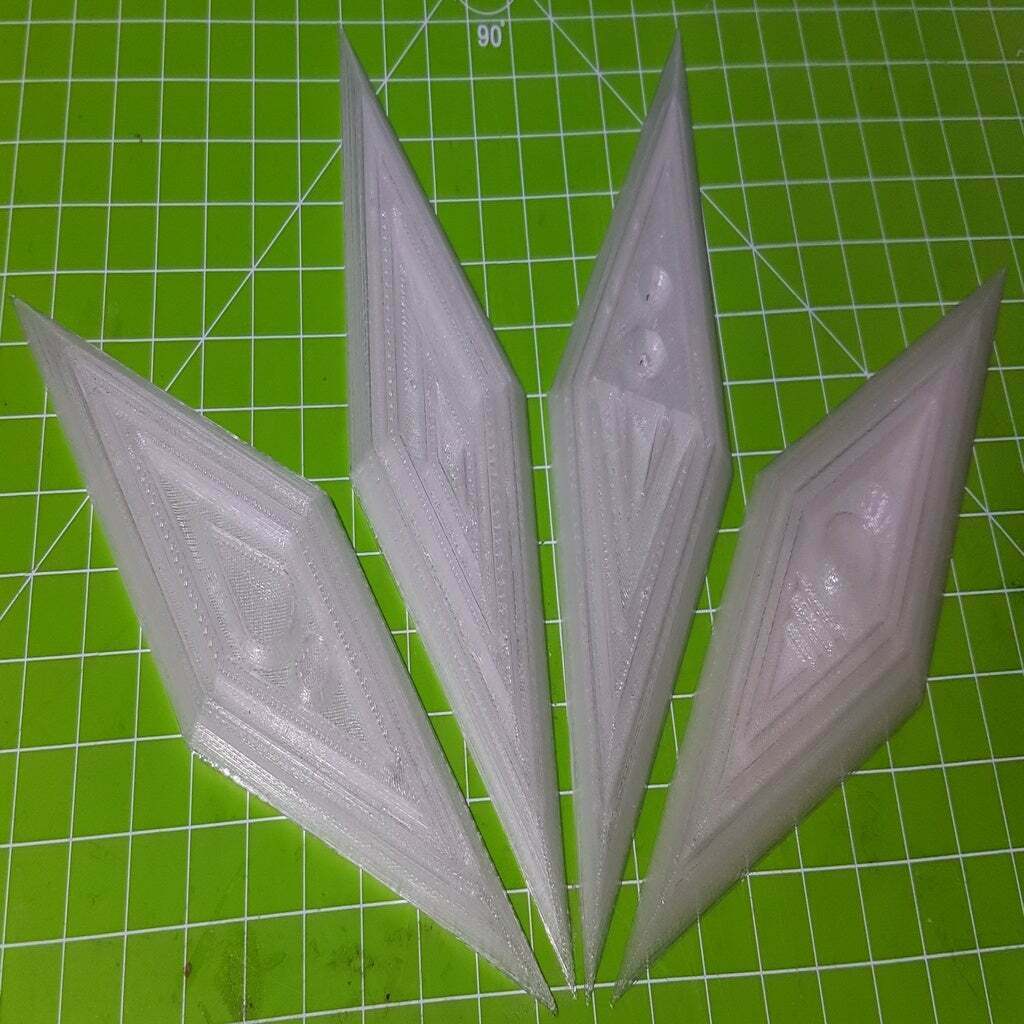 Free STL file Frozen II Elemental Crystals 🔮・3D print design to ...