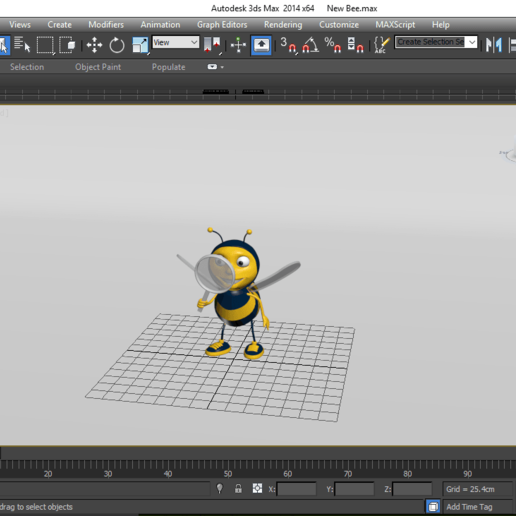 Download STL file Bee • 3D print model ・ Cults