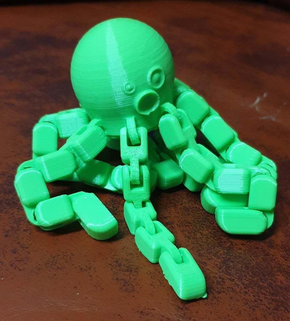 Free STL file Flexible octopus / flexi octopus 🐙・3D printing template ...