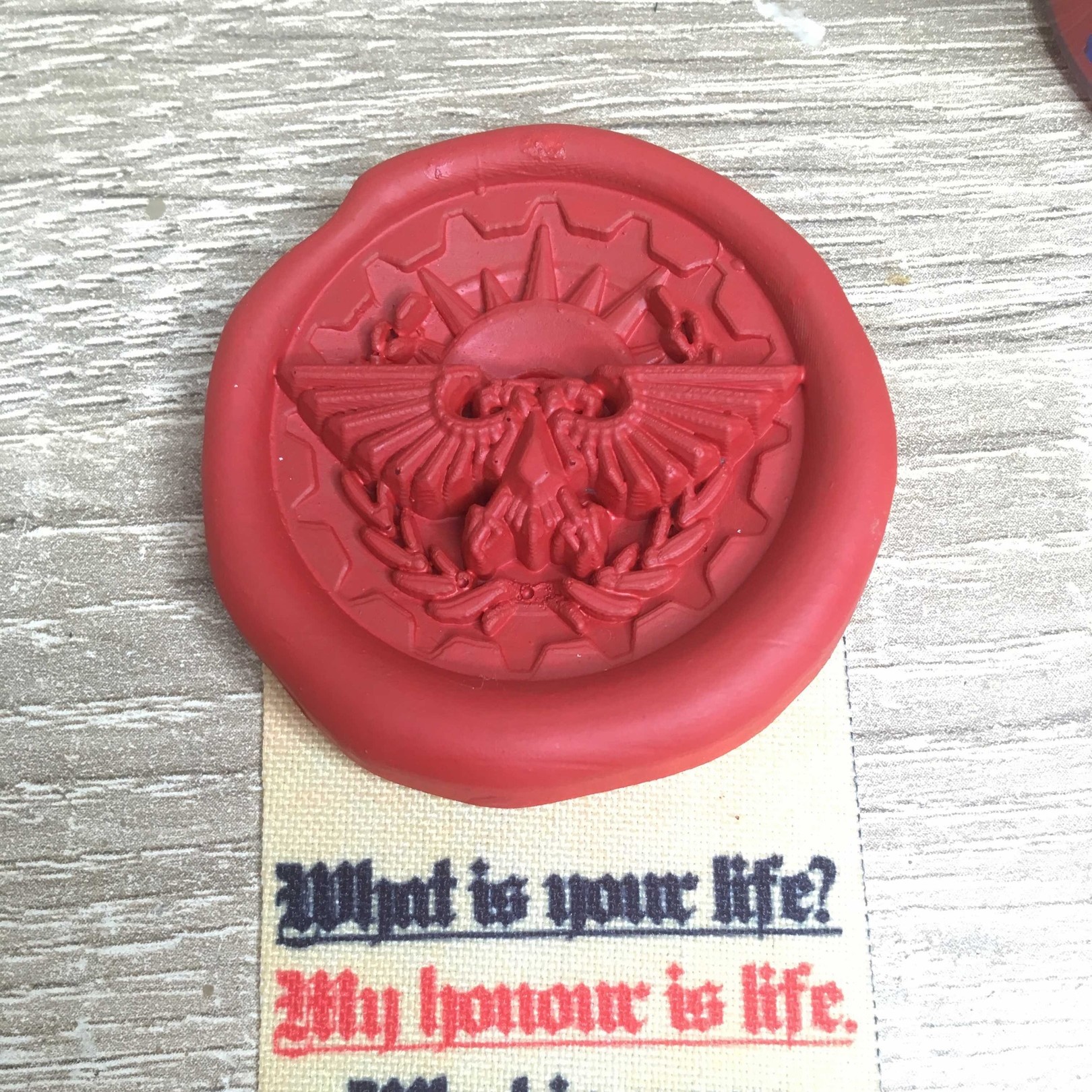 STL file Purity seal for Imperial Guard 3D print model 🦭・3D printer ...