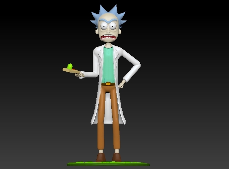 Файл STL Rick Sanchez・Дизайн для загрузки и 3D-печати・Cults