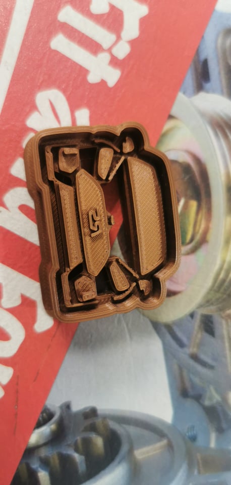 STL file Ford Focus RS Cookie/Clay Cutter・3D printing model to download ...