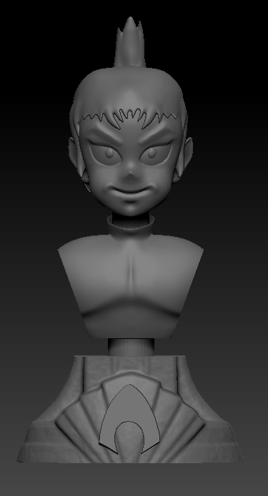 Archivo OBJ yokai ningen bero versión humana busto 💬・Modelo para ...