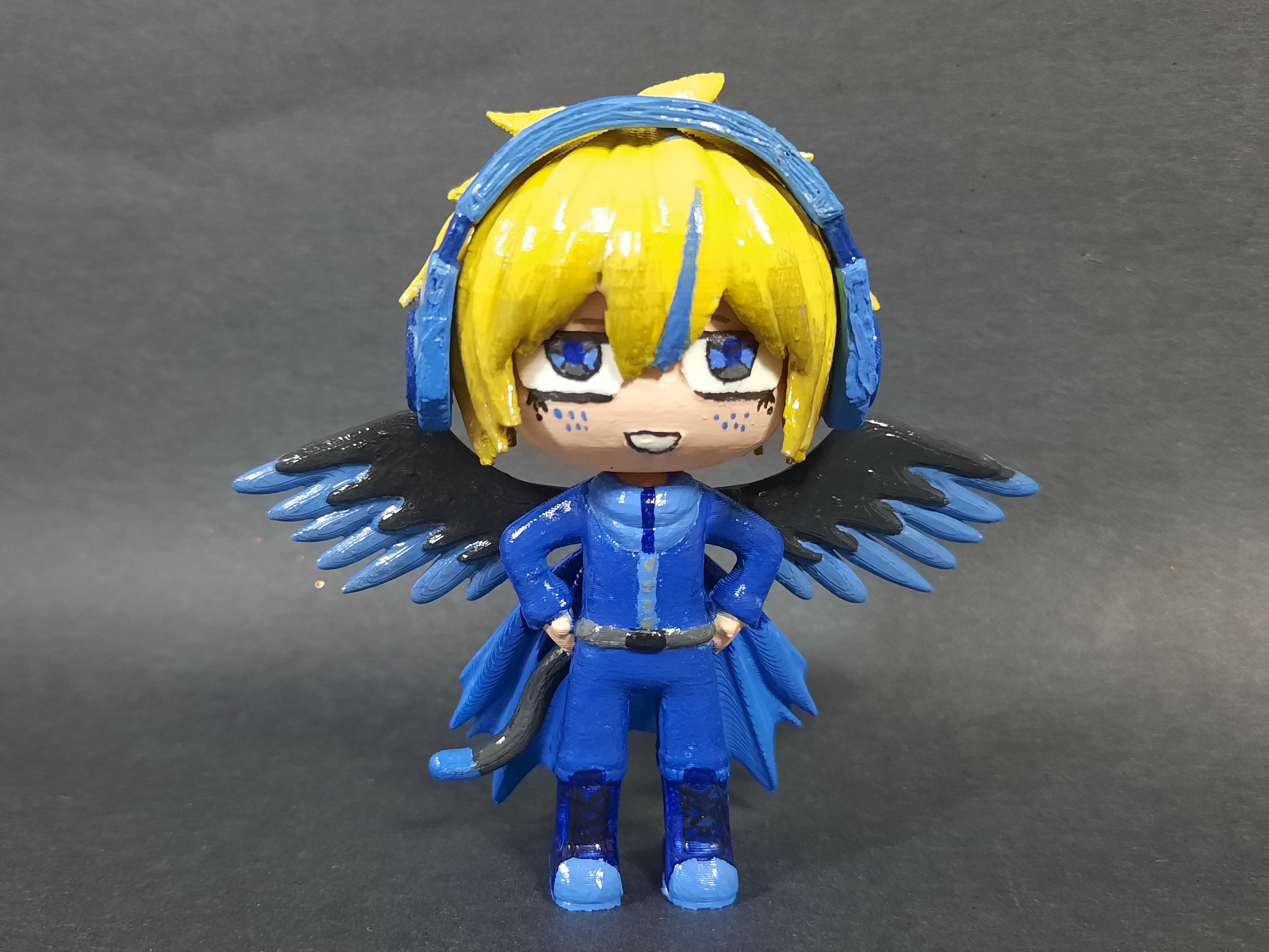 Archivo STL El personaje personalizado de Gacha Life・Modelo de ...