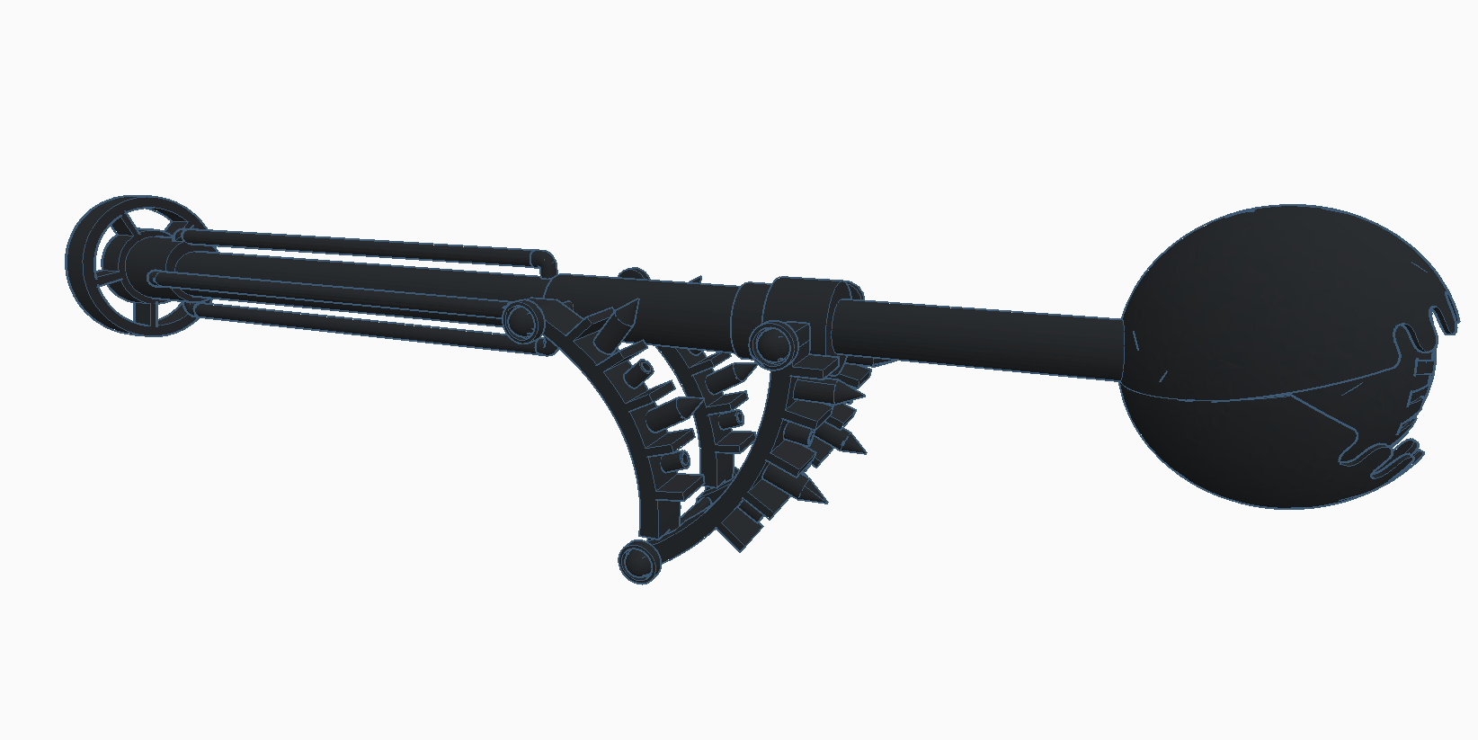 STL file Star Wars JABBA'S DOOR GUARD THE GATEKEEPER ⭐・3D printable ...