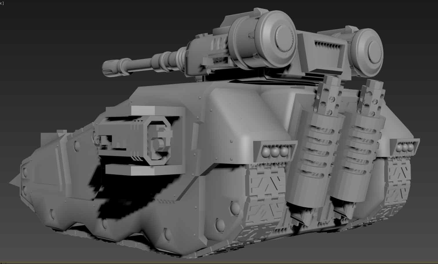 3D file Sic Variant Tank 40k 🪖・3D printing model to download・Cults