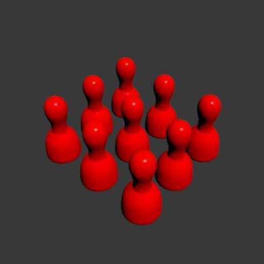 Download STL file Basic Game Pieces/Players • 3D printable design ・ Cults