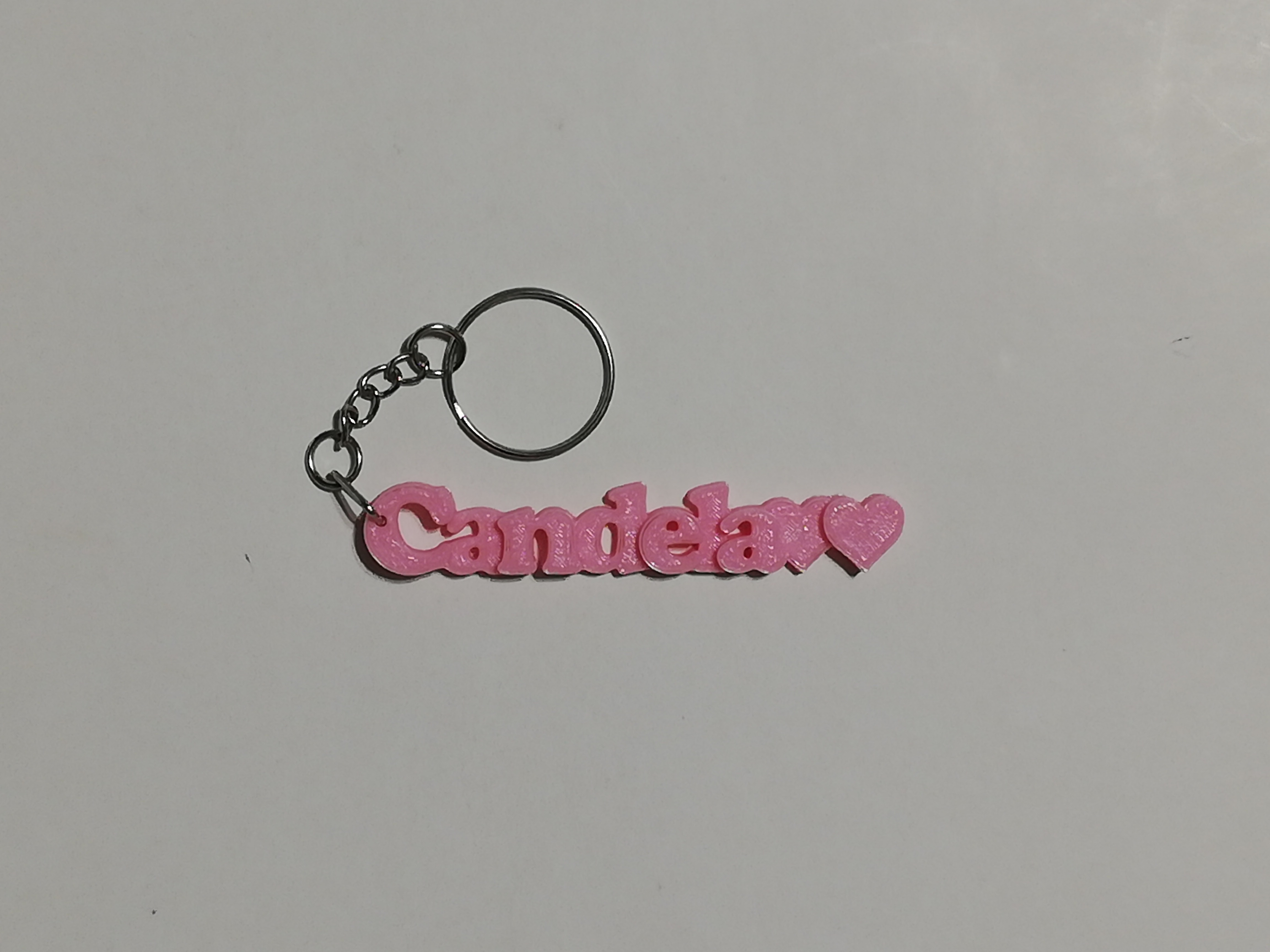 STL file Keychains with Candela´s name・3D printing model to download・Cults