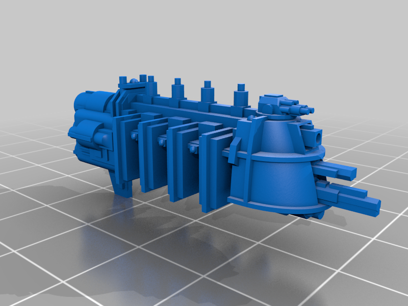 Free STL file Q Ship・3D printer design to download・Cults