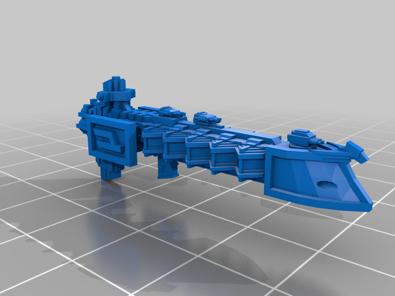 Free STL file Tempest Class Strike Frigate 👽・3D printer design to ...