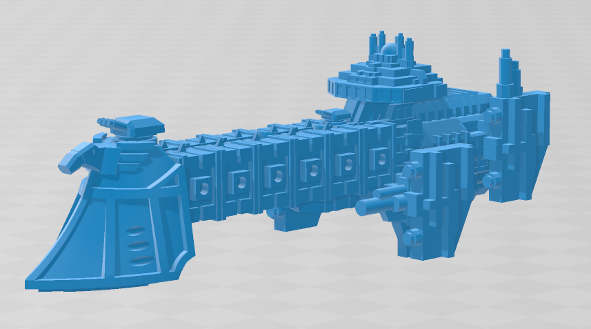 Free STL file Devastator Pattern Strike Cruiser・3D print design to ...