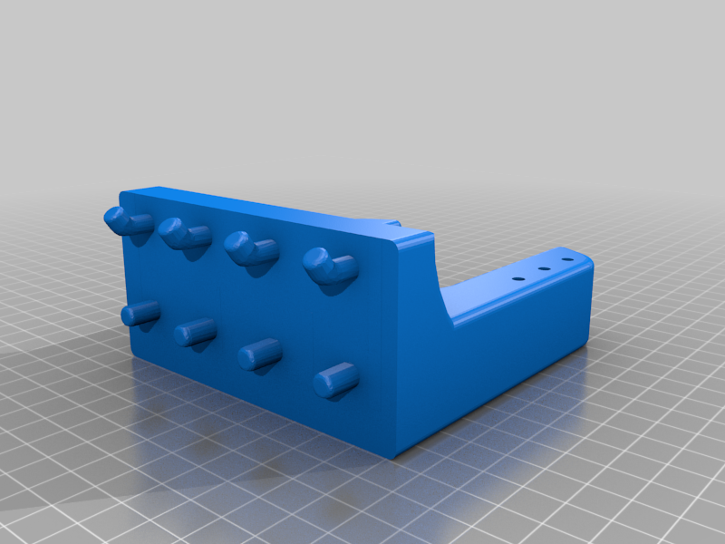 Free STL file Pegboard Mount for Dillon 550 Toolhead・3D print design to ...