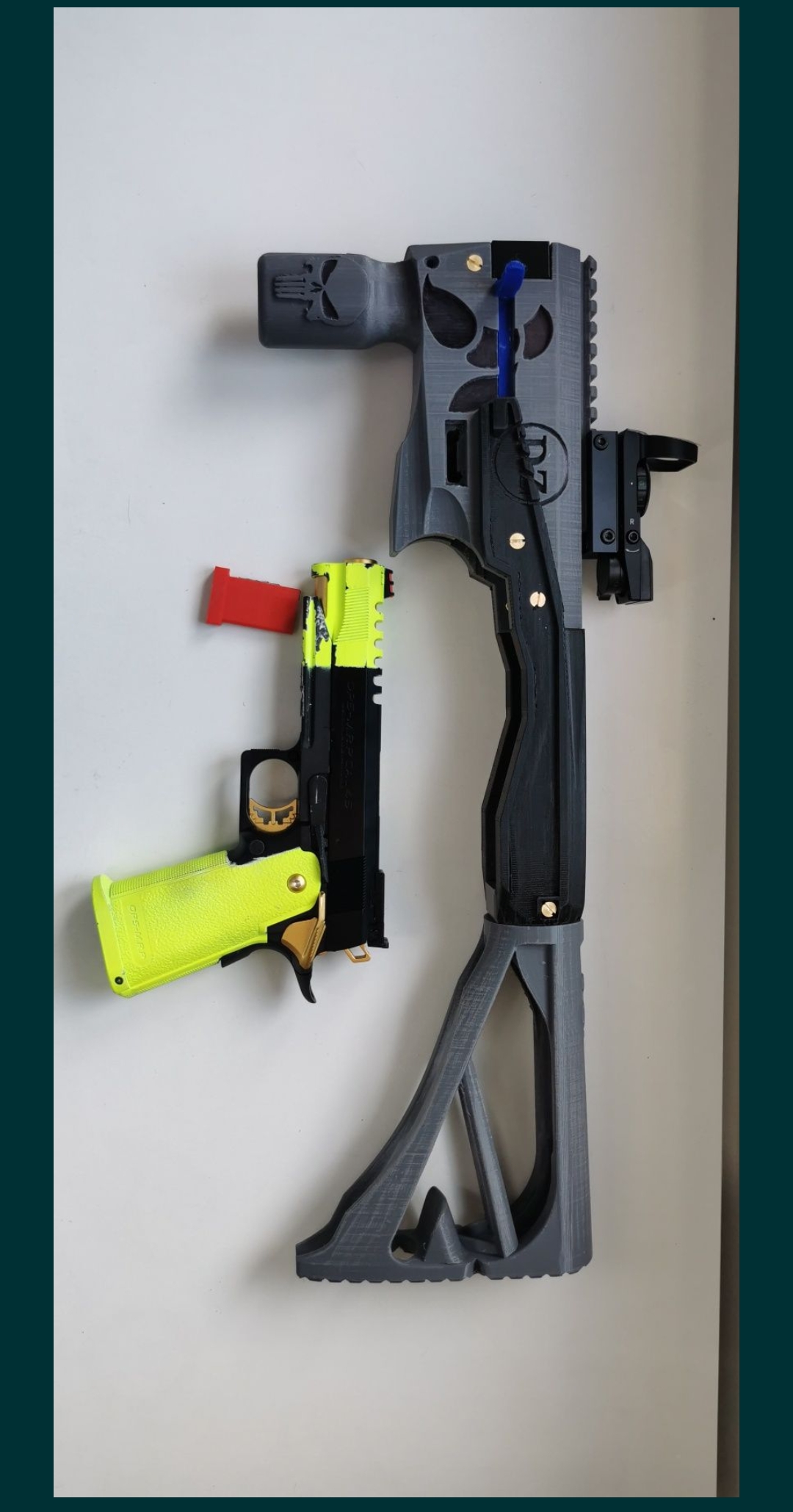 Archivo STL Kit Roni Hi-Capa - Airsoft・Modelo de impresión 3D para ...