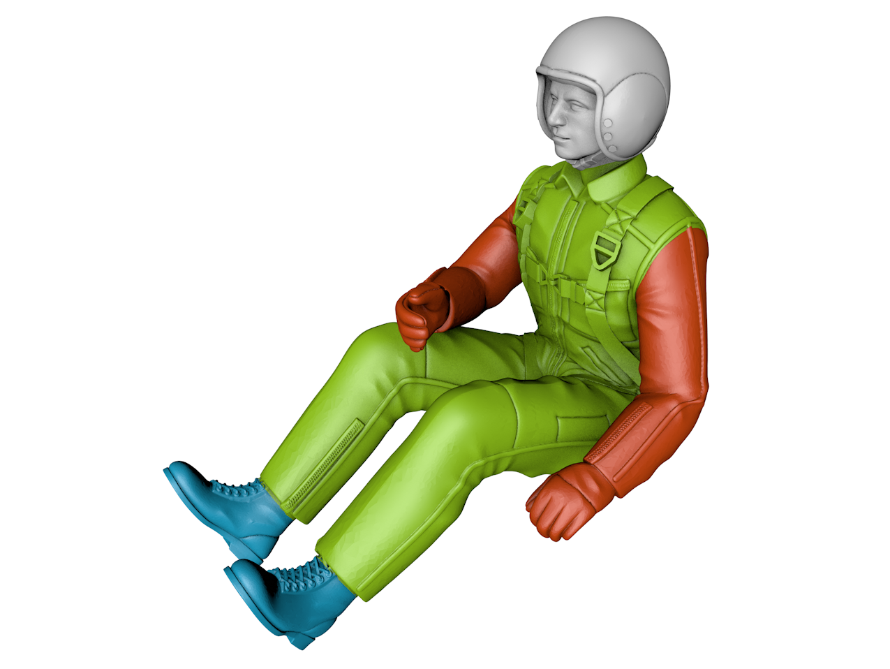 Free STL file PILOT (1:6) 🧑‍ ️・Template to download and 3D print・Cults