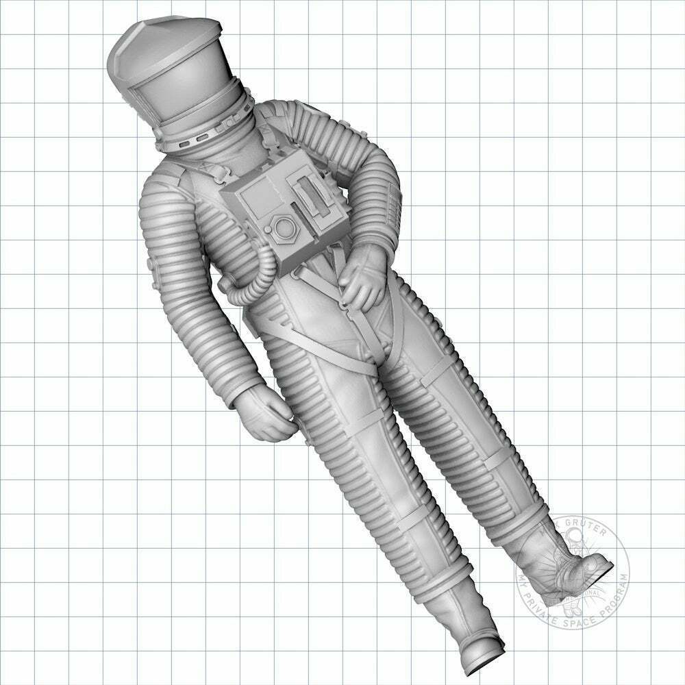 Free STL file 2001 Space Odyssey Astronaut・3D printer design to ...