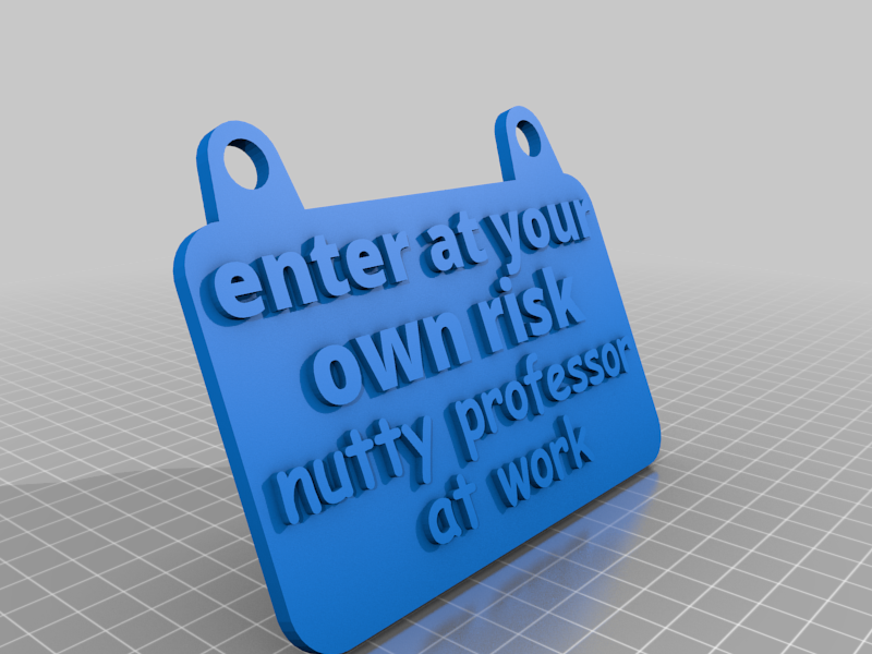 Free 3D file nutty professor/mad man・3D printer design to download・Cults
