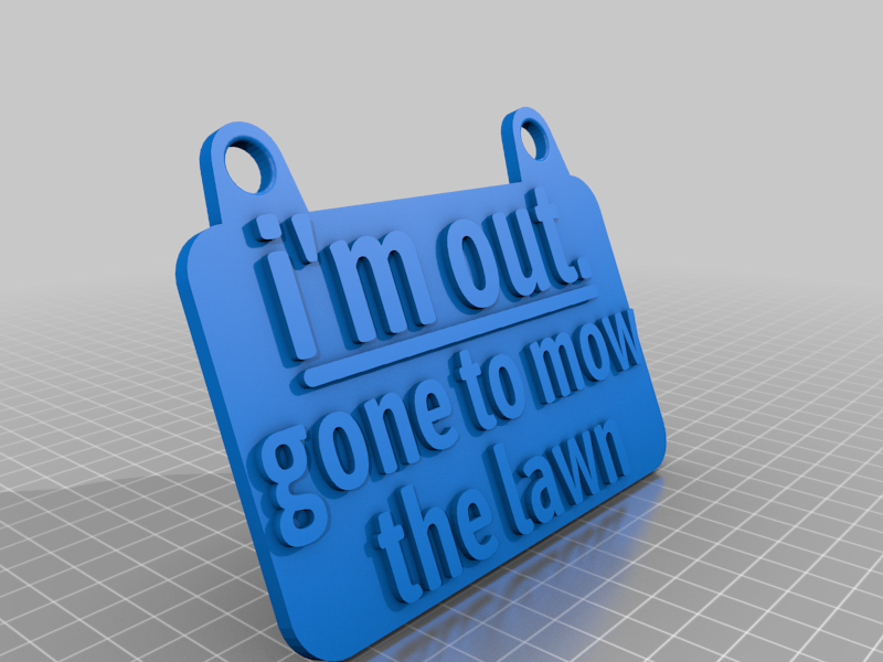 Free 3D file i'm out・3D printing idea to download・Cults