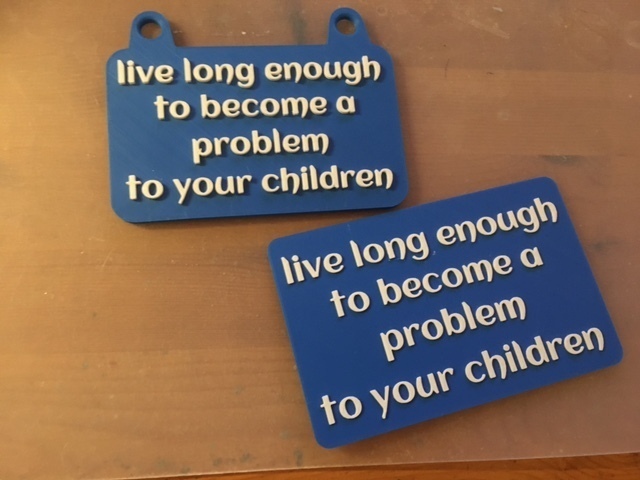 Free 3D file live long・3D print design to download・Cults