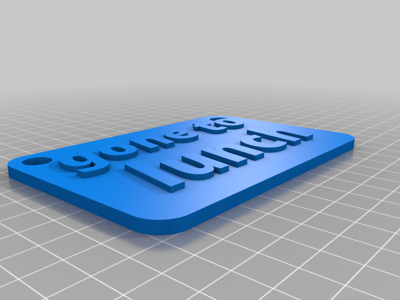 Free 3D file gone to lunch・3D printable model to download・Cults