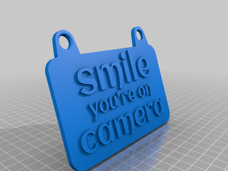 Free 3D file smile camera/tv・3D printer design to download・Cults