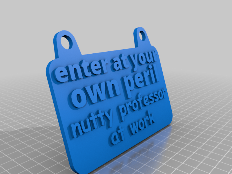 Free 3D file nutty professor/mad man・3D printer design to download・Cults
