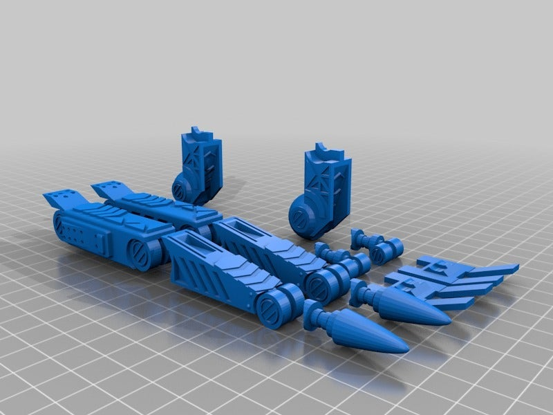 Free STL file Mech Leg・3D printing model to download・Cults