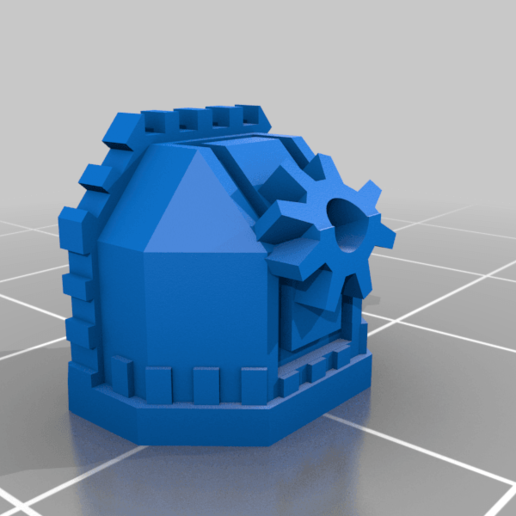 Download free 3D printing files Gue'Ron'Vesa - Techmarine Upgrade Kit ...