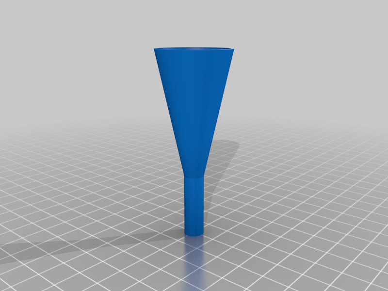 Free STL file Funnel - 8mm Tall・3D printer design to download・Cults